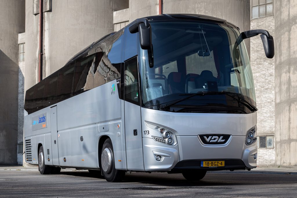 Coach bus cleaner - Jacobs Travel